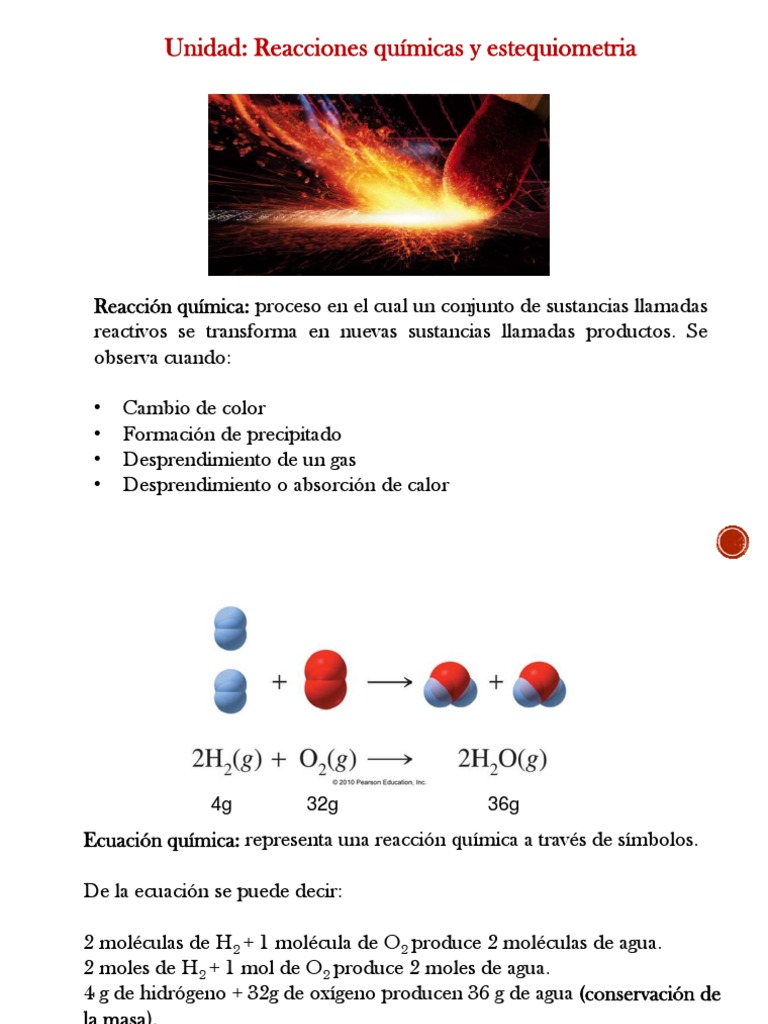 Estequiometria y Reacciones A | PDF