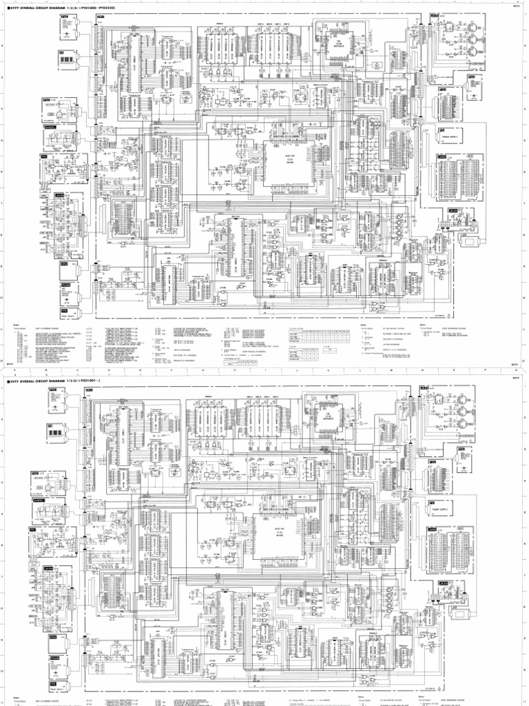 Yamaha Sy 77 Schematics | PDF