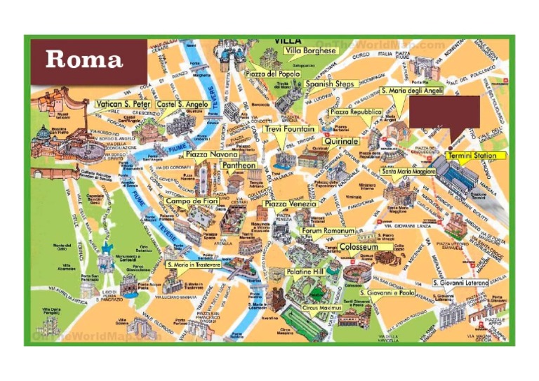 Mapa Roma | PDF