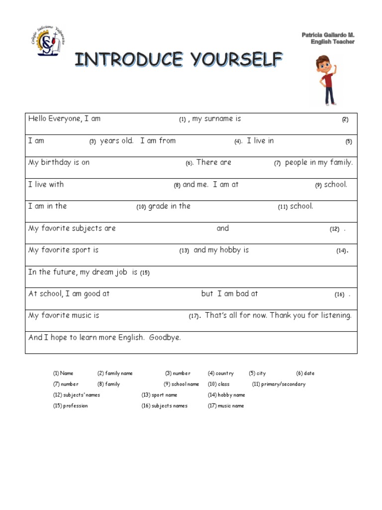 Test Introduce Yourself | PDF