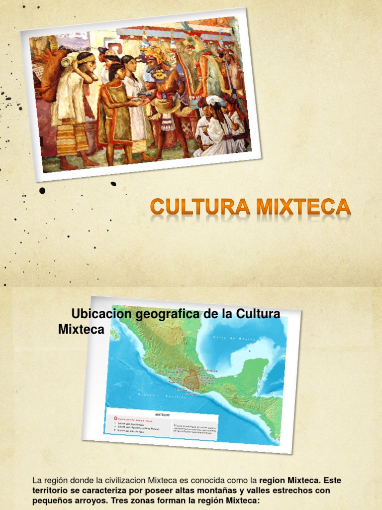 cultura mixteca | Arqueología | Cultura (general)