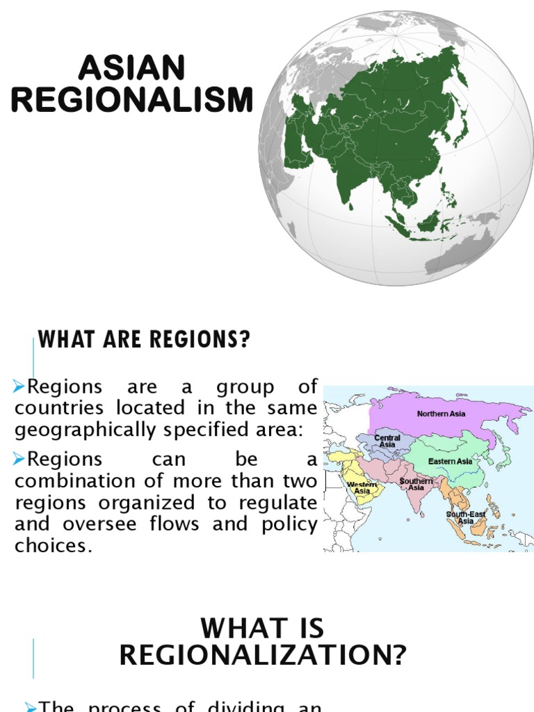 Asian Regionalism | Download Free PDF | Globalization | Asia