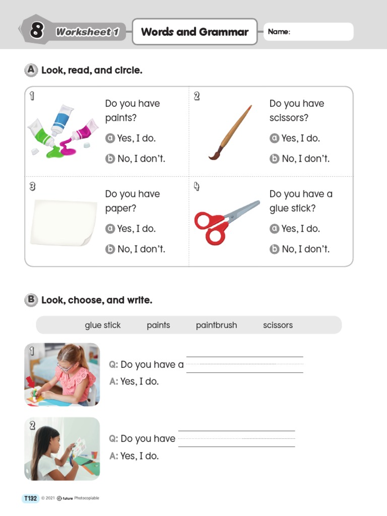 Let - S Smile 2 - Worksheet - Unit 8 | PDF