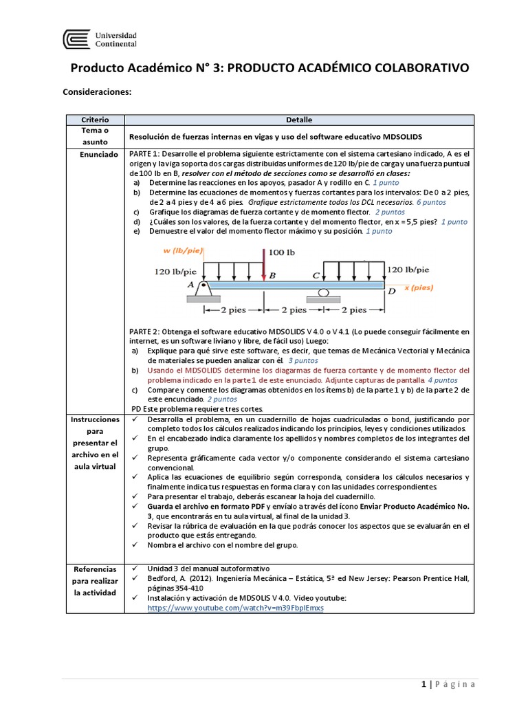 Pa3 Producto Académico Colaborativo - Mvpi - 2021-2 | PDF | Métodos y materiales de enseñanza