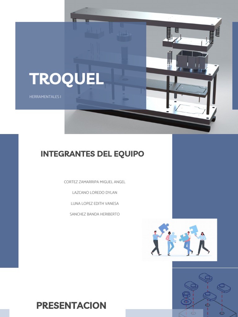 Proyecto Troquel - Presentacion | PDF | Fuerza | Masa