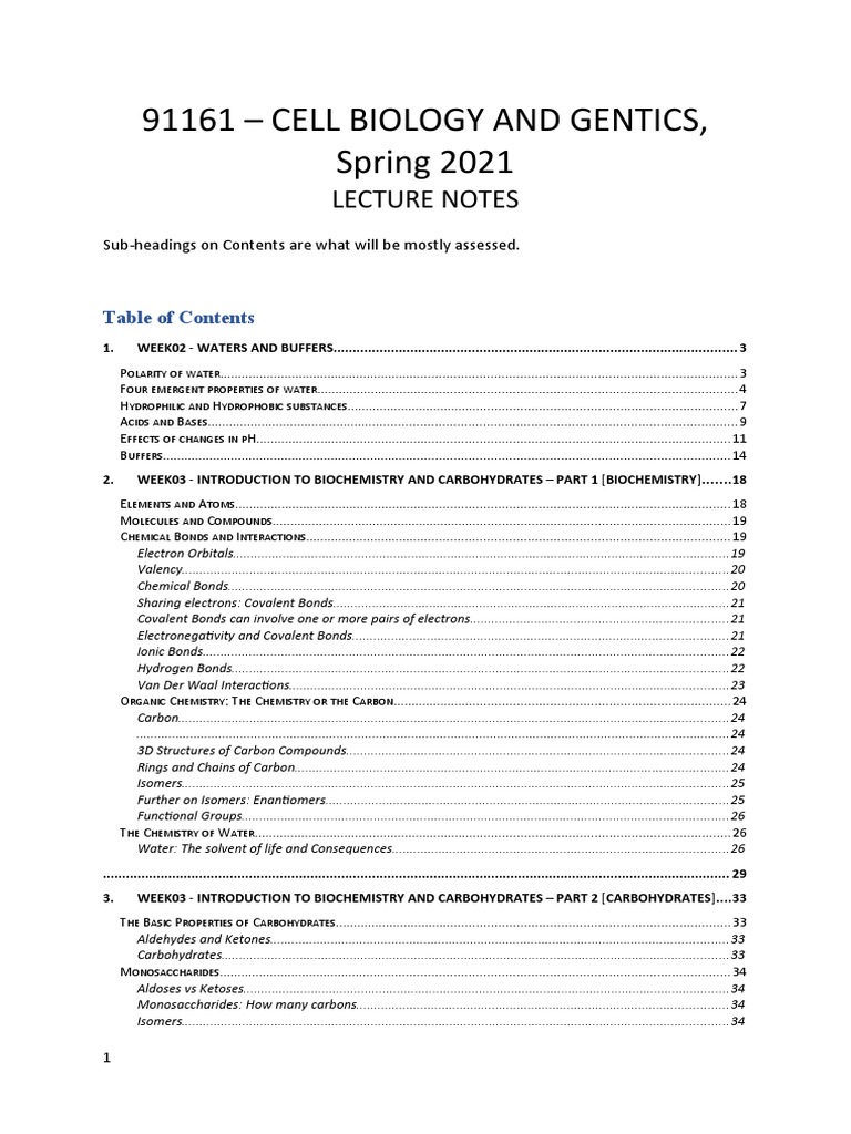 CBG NOTES | PDF