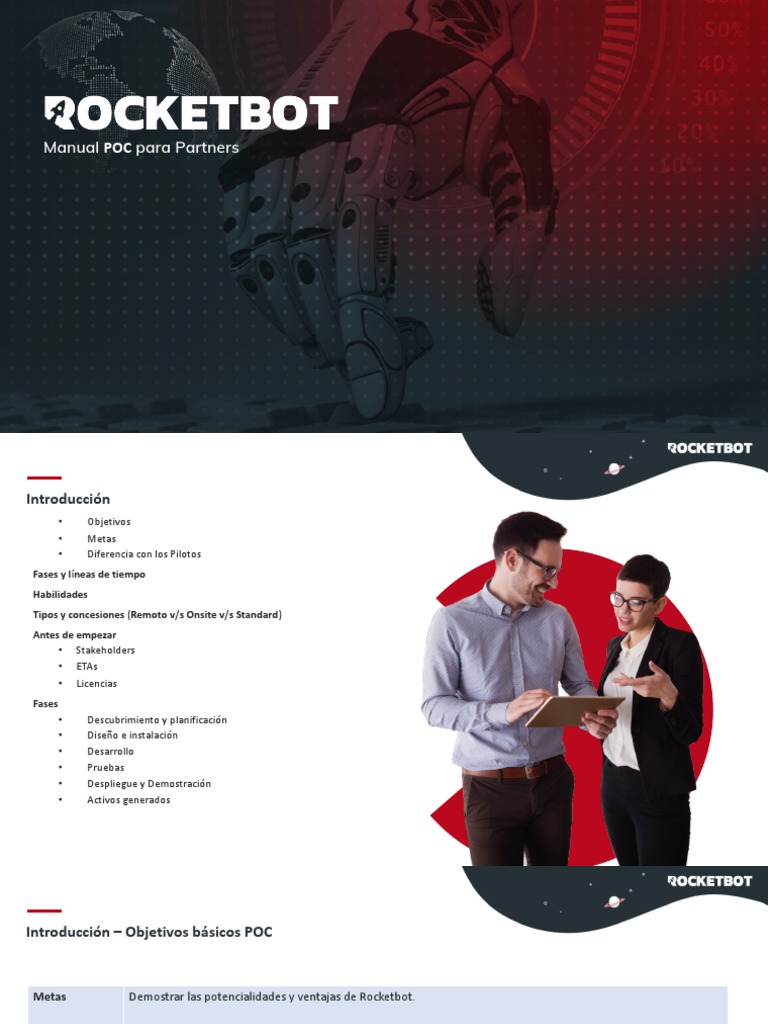 Manual POC Rocketbot | PDF | Negocios | Tecnología