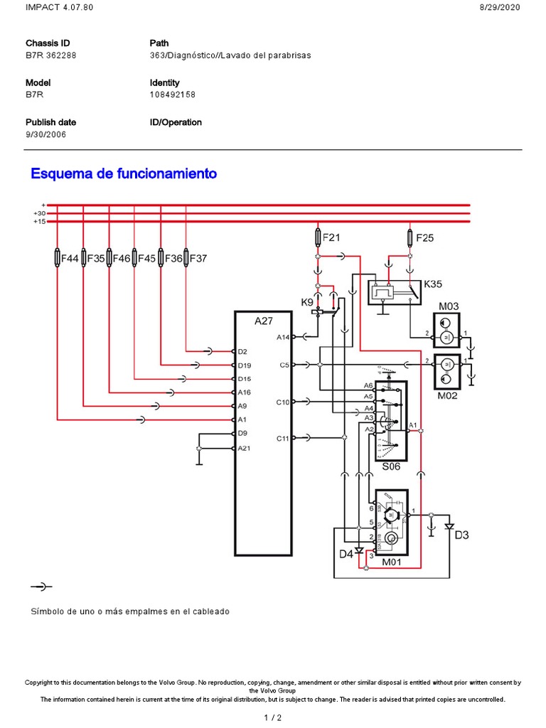 Diagrama Limpiaparabrisas | PDF