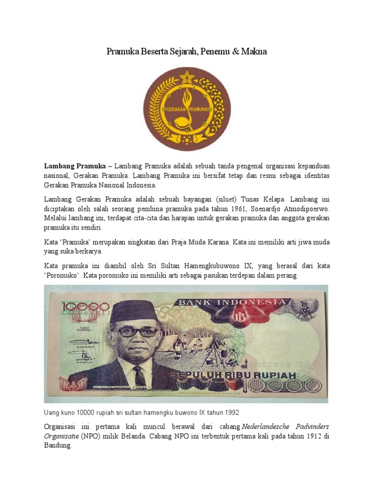 Mading Pramuka Beserta Sejarah | PDF