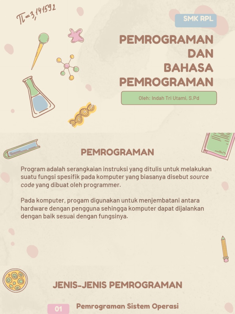 Bahasa Pemrograman | PDF