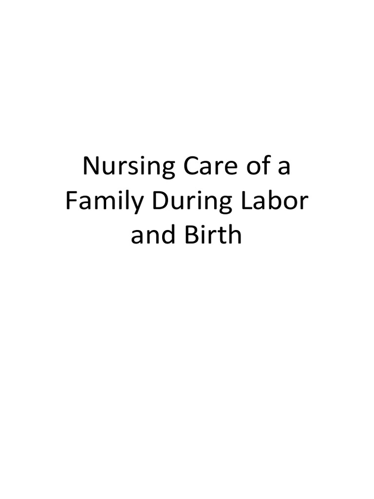 LABOR AND DELIVERY | PDF