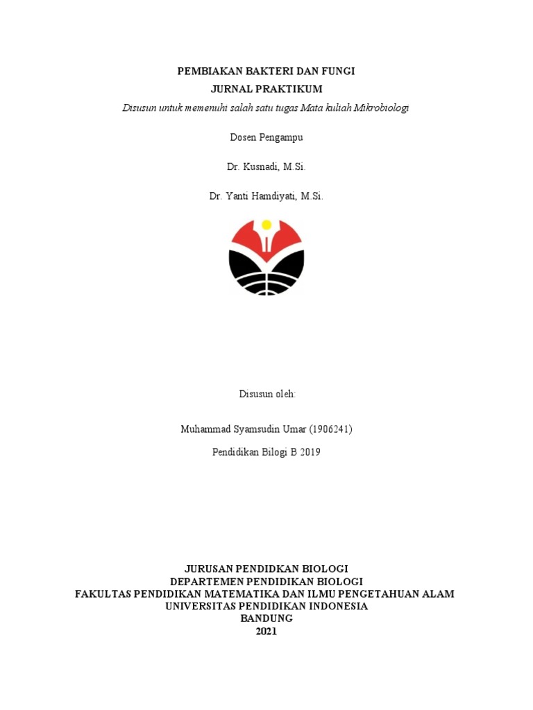 Pembiakan Bakteri dan Jamur: Perbandingan | PDF