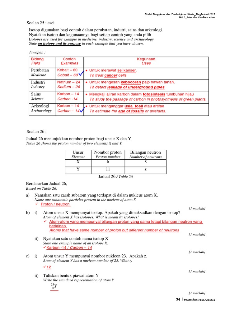 Form 4 Chemistry Soalan Ramalan | PDF