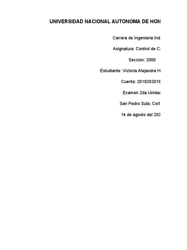 EX2 CAL1 - Victoria Alejandra Hernandez | PDF