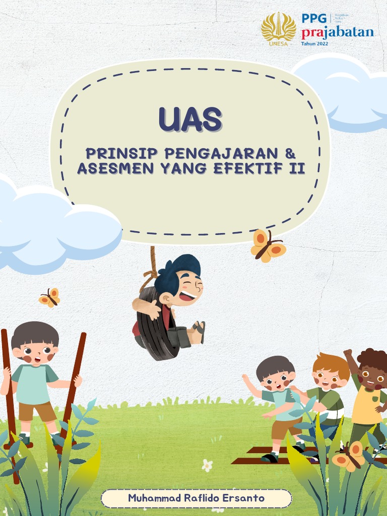 Uas Prinsip Pengajaran Asesmen Yang Efektif II (Muhammad Raflido Ersanto) | PDF | Ilmu Sosial ...