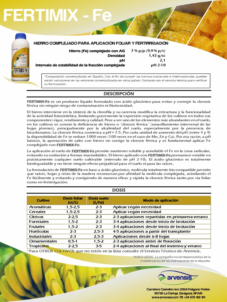 Fertimix Fe | PDF