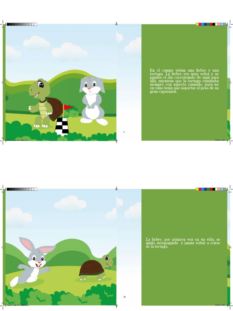 Cuento Liebre y Tortuga | PDF
