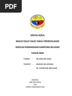 Laporan Kem Bestari Solat 2022 | PDF