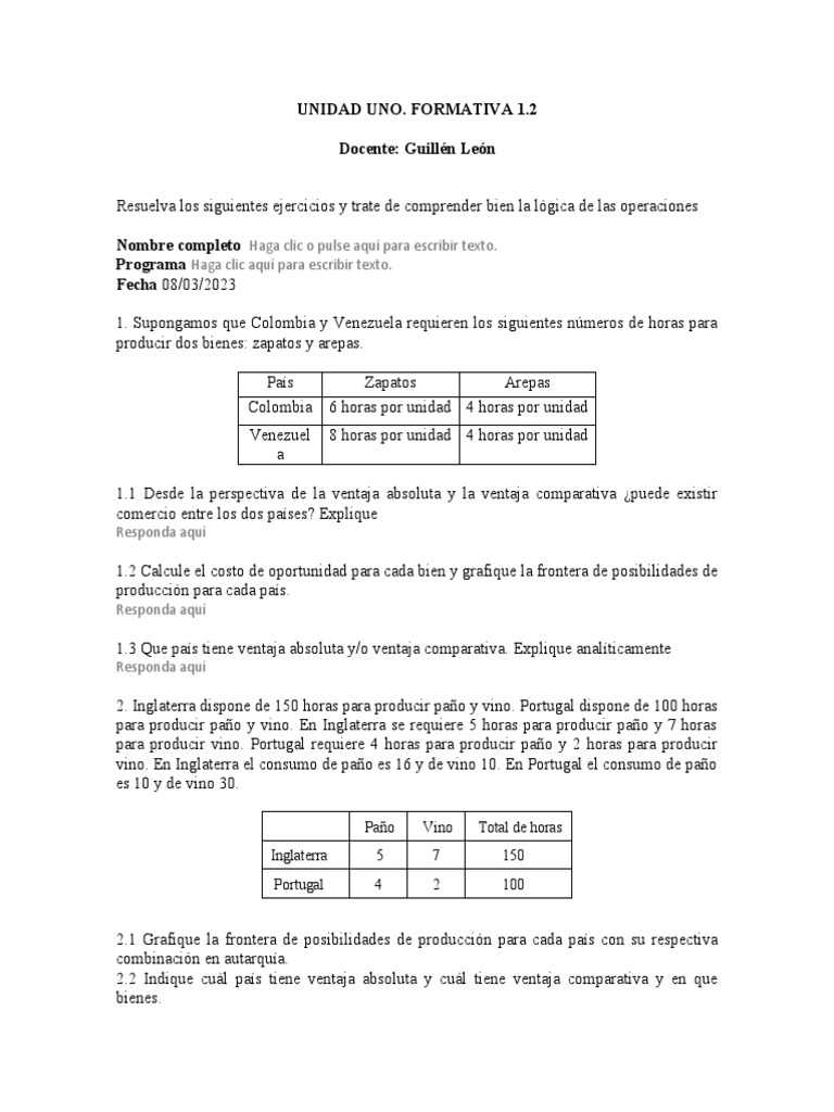 Formativa 1.2 23 | PDF