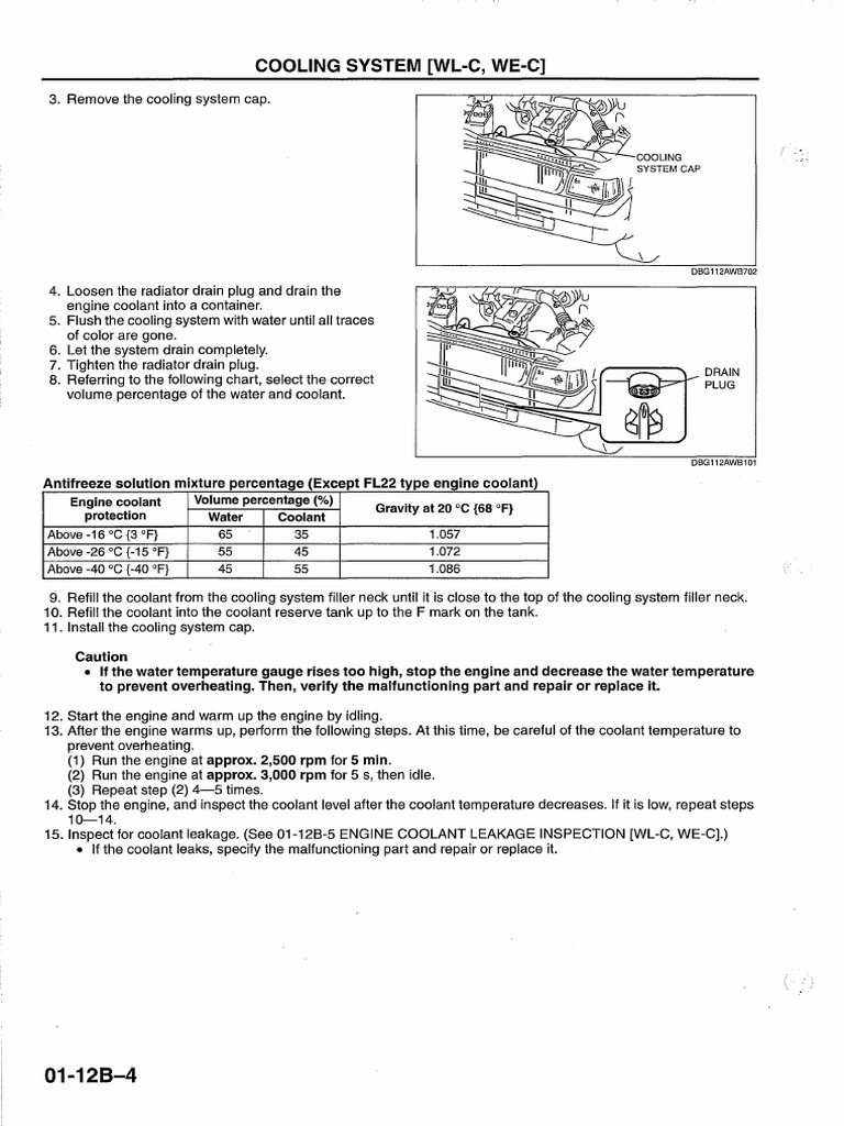 Coolant Type | PDF | Machines | Temperature