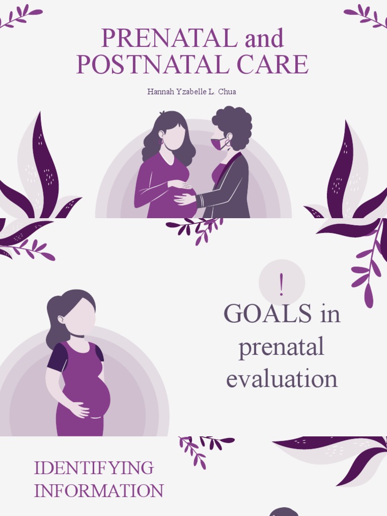 Prenatal and Postnatal Care | PDF | Pregnancy | Postpartum Period