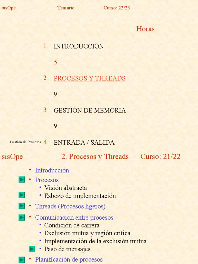 procesos | PDF | Sistema operativo | Desarrollo de software
