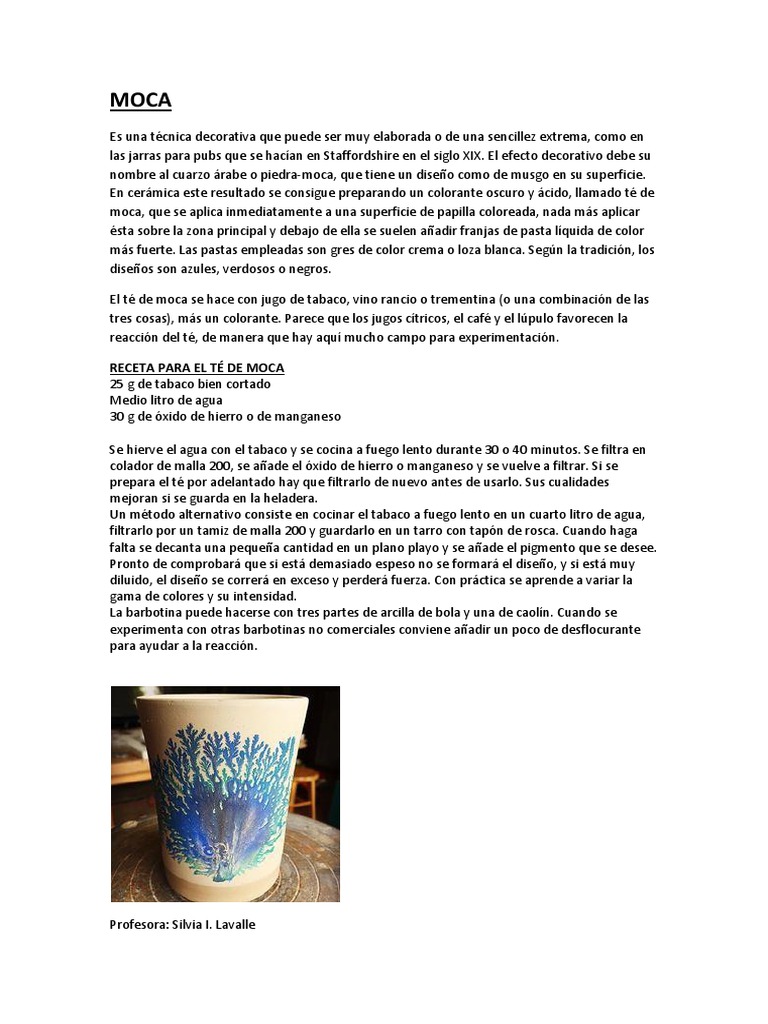MOCA | PDF | Cocina, comidas y vino