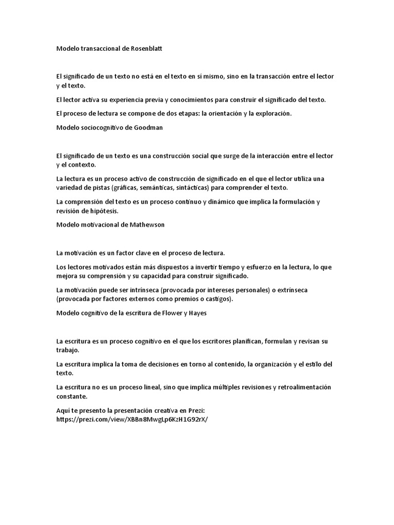 Modelo Transaccional de Rosenblatt | PDF | Crecimiento personal y ...