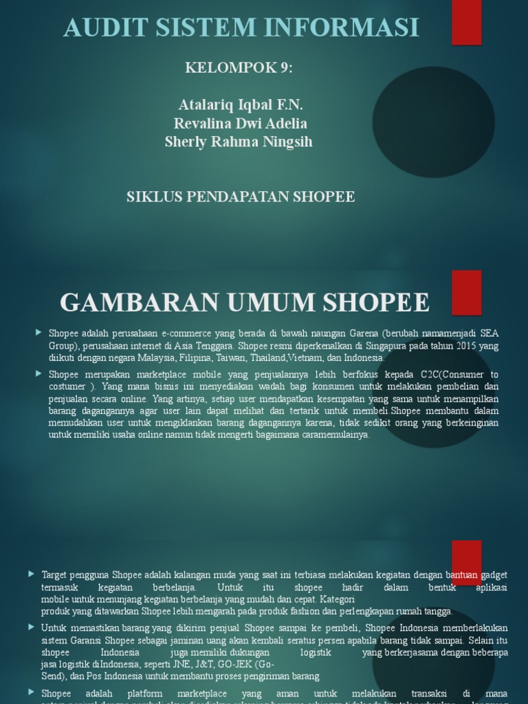 Flowchart Pendapatan Shopee | PDF