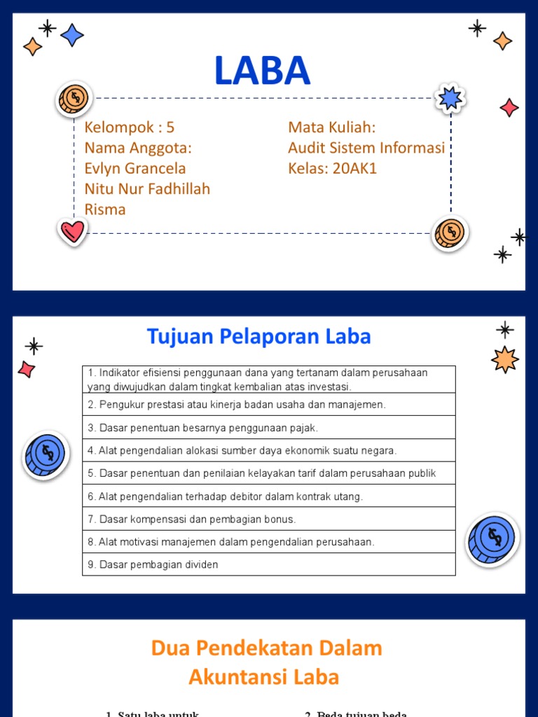 Kelompok 5 - Teori Akuntansi (Laba) | PDF