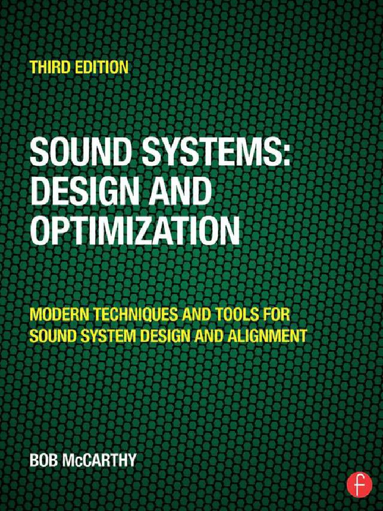 Sound Systems Design and Optimization Modern Techniques and Tools For ...
