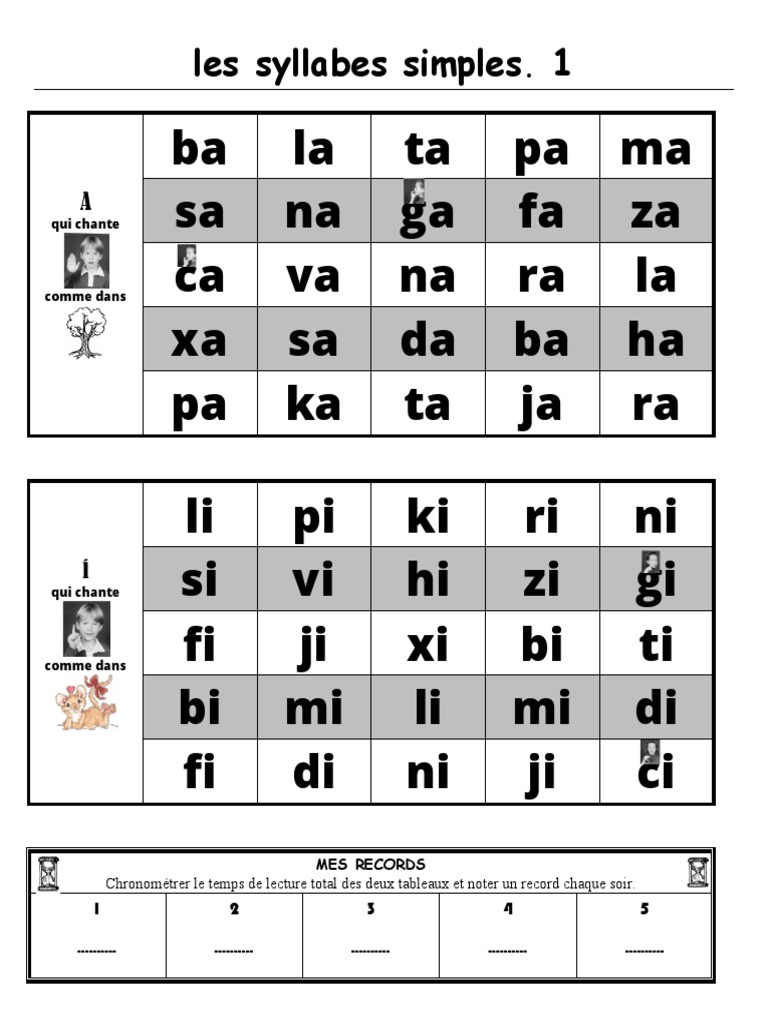 Les sons simples | PDF