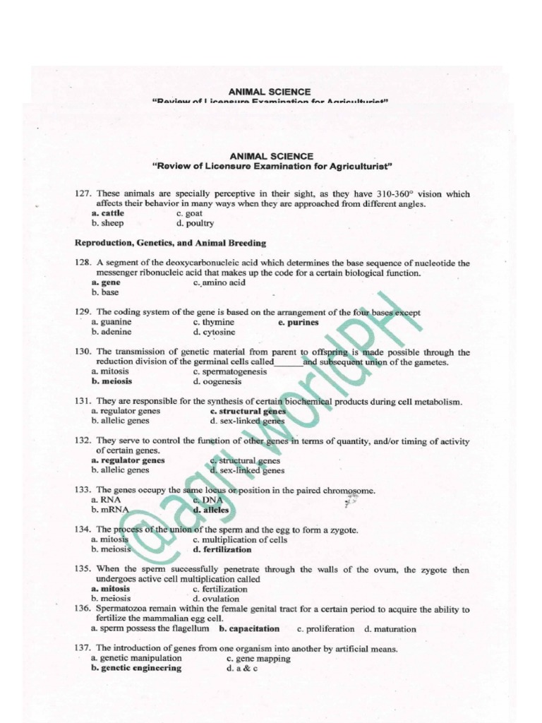 Lea Animal Science | PDF