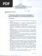 PNP Ranks and Uniform Guidelines | PDF | Inspector | Sergeant