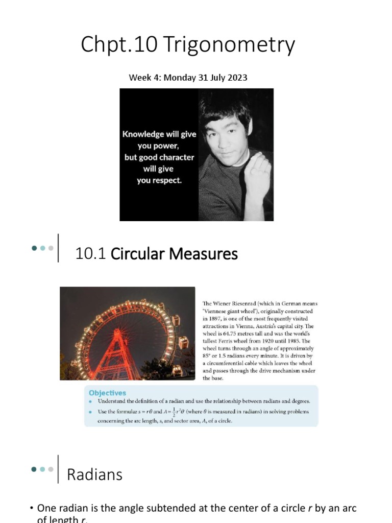 Trigonometry Concepts and Applications | PDF