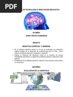 Didáctica específica: definición y ejemplos | PDF