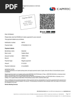 Capitec Confirmation Letter | PDF