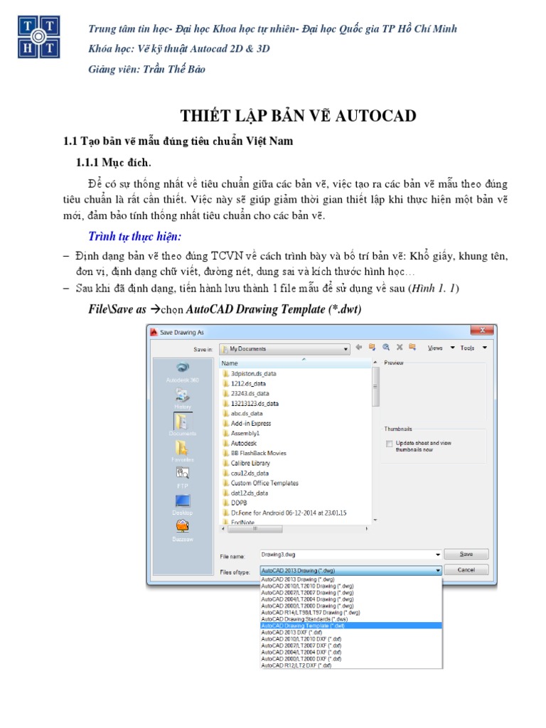Thiet Ke Ban Ve CAD 2D | PDF