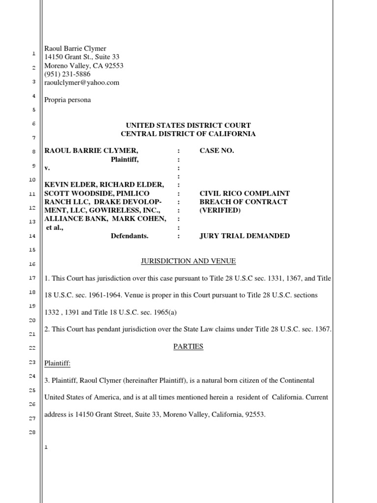 Rico 5 | PDF | Damages | Fraud