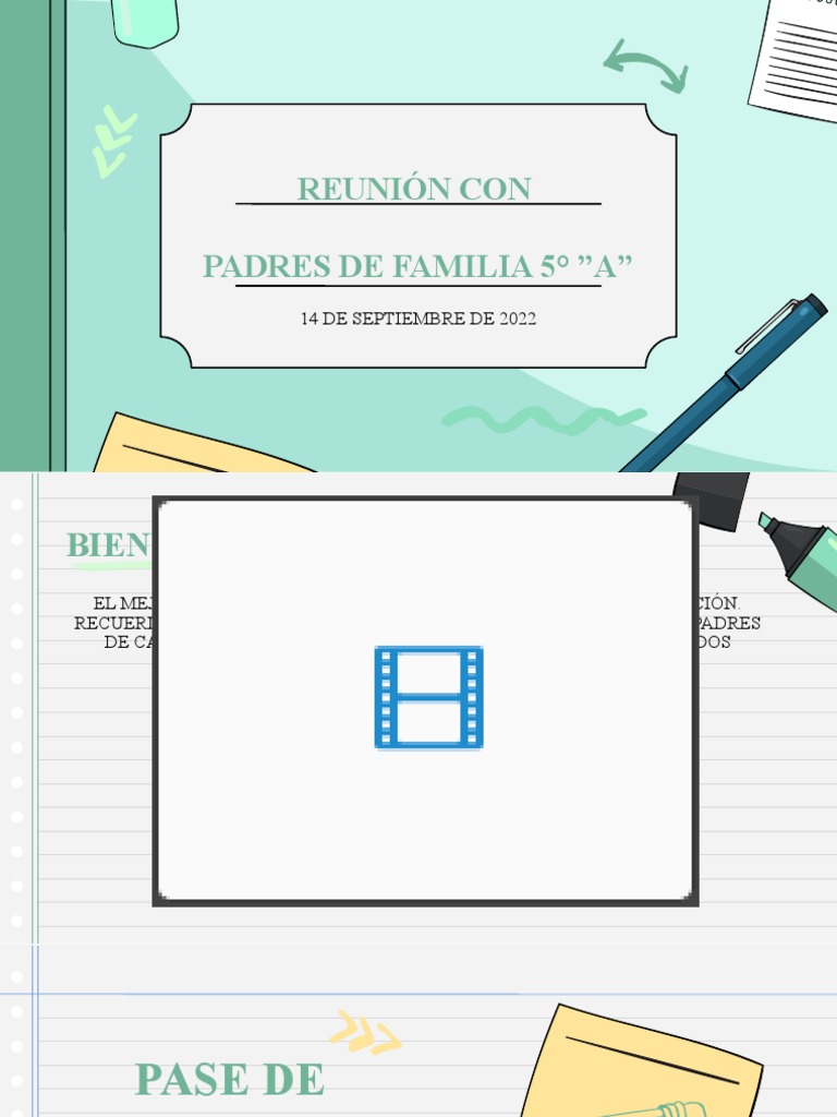 Reunión de Padres 5° "A": Acuerdos y Normas | PDF