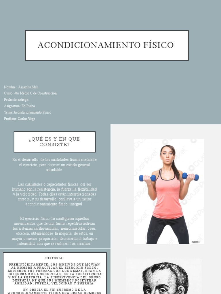 Acondicionamiento Físico | PDF | Ejercicio aerobico | Músculo esquelético