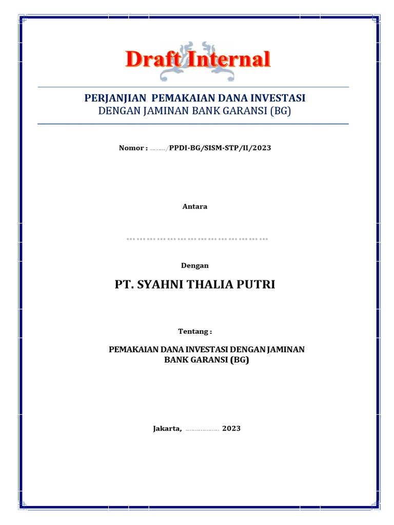 Master Draft MOU-Internal | PDF