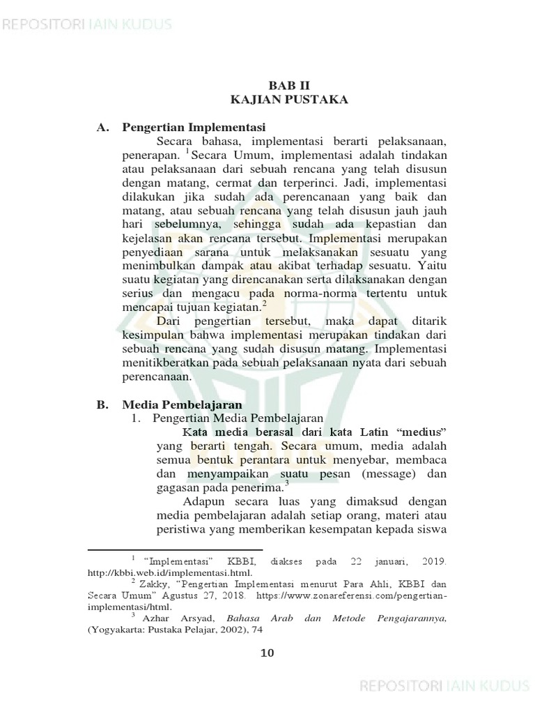 Pengertian Implementasi | PDF