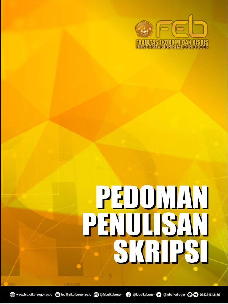 Buku Pedoman Skripsi Final | PDF