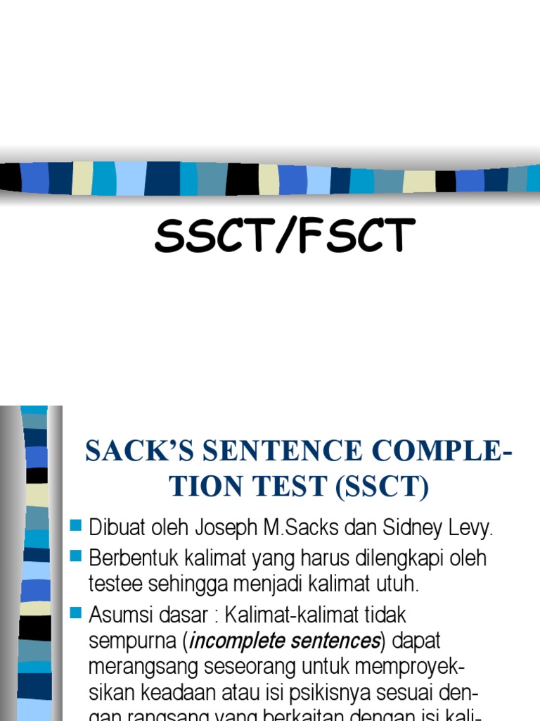 Materi SSCT-FSCT - R | PDF