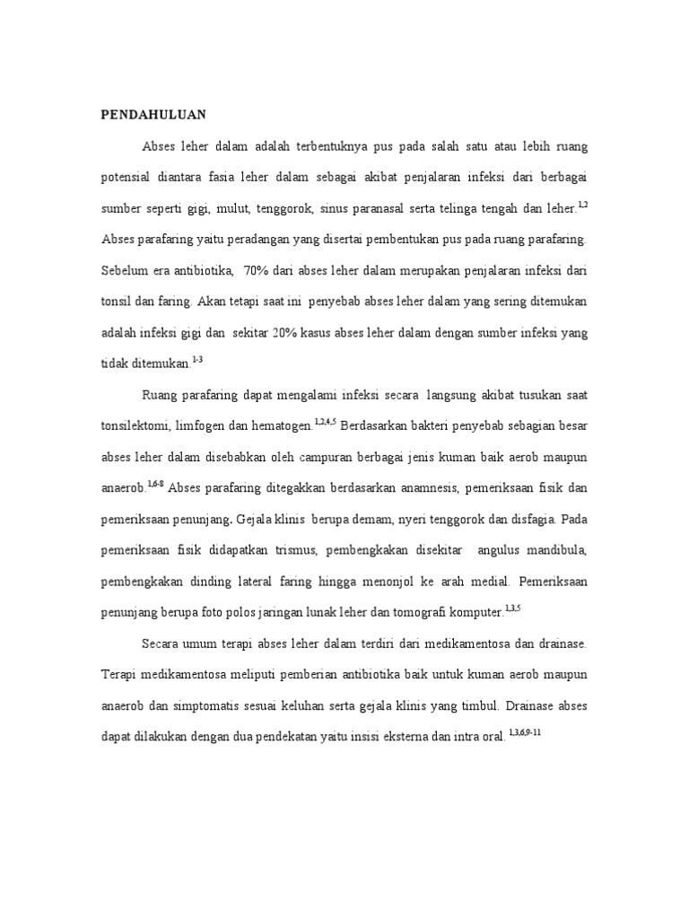 Abses Parafaring | PDF