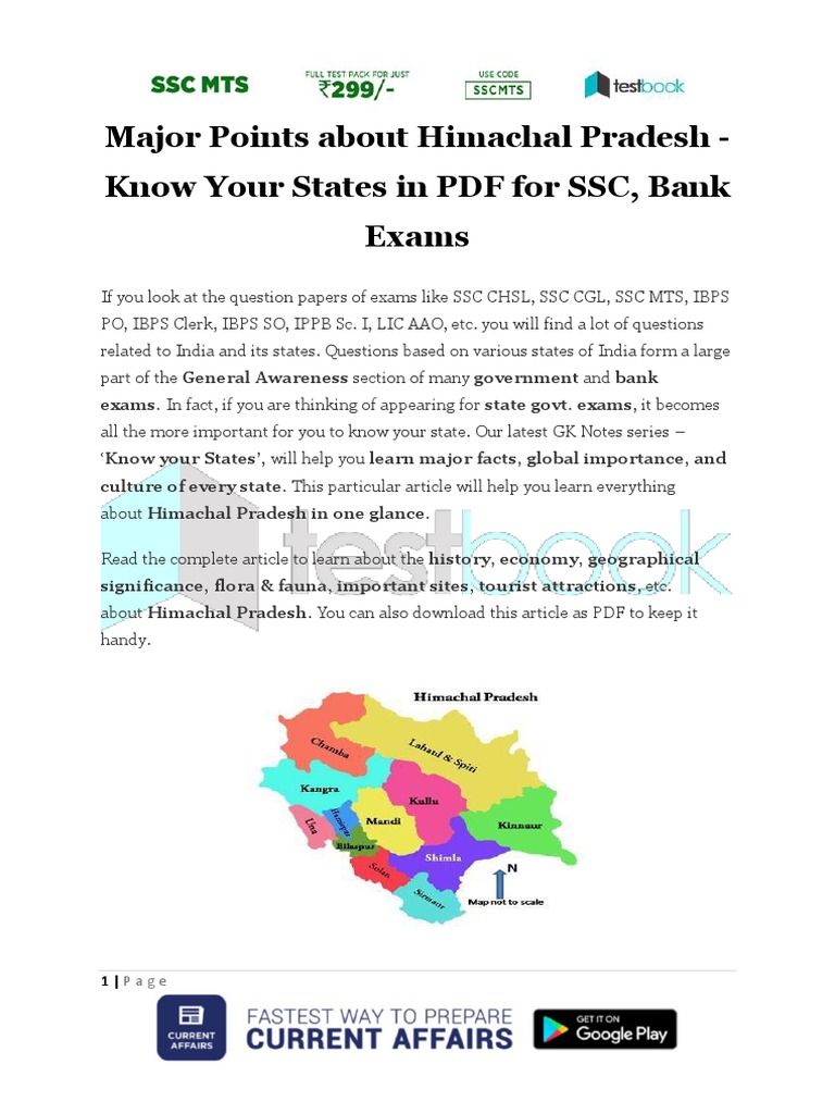 Himachal Pradesh | PDF