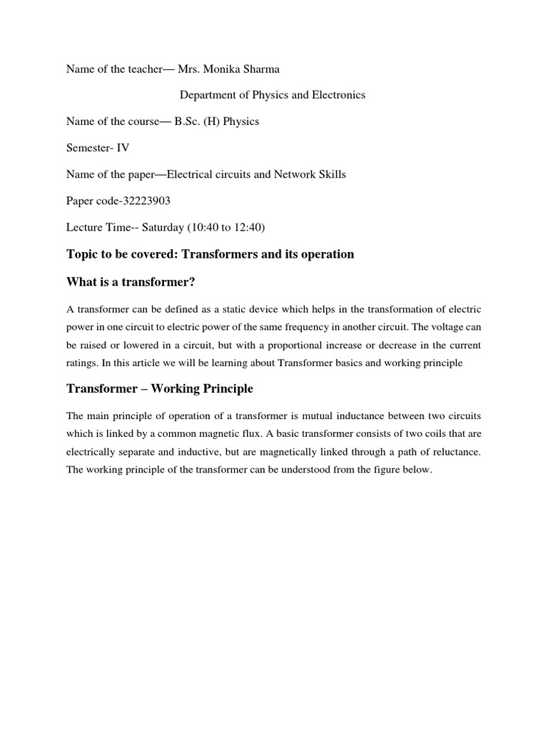 Lect11 and 12-Transformers | PDF