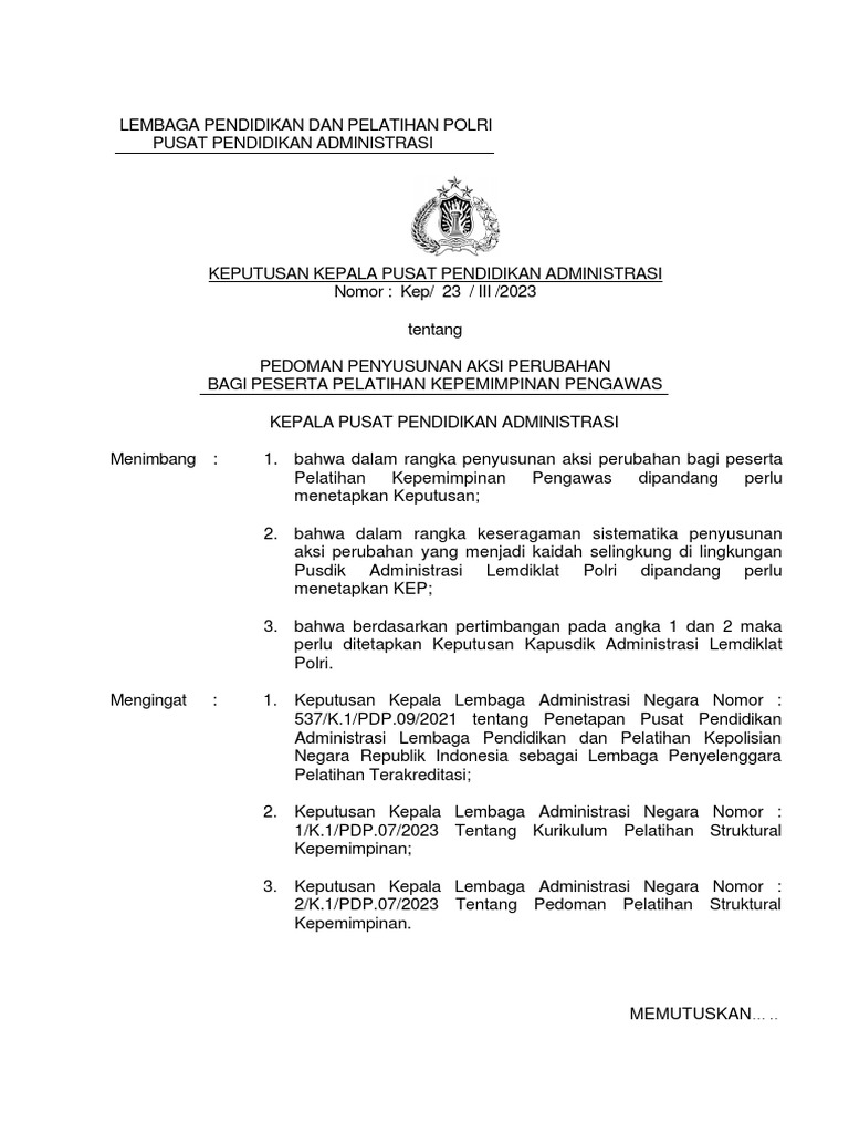 Pedoman PKP 2023 New | PDF