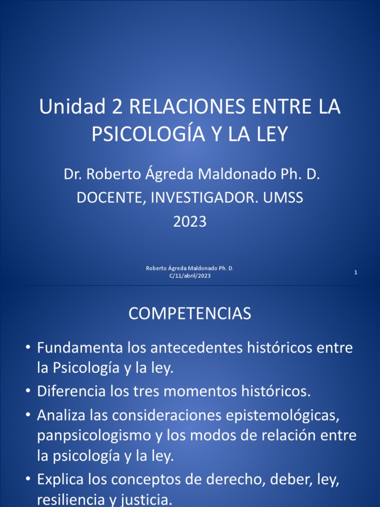 Unidad 2 PSJ | PDF | Justicia | Crimen y violencia